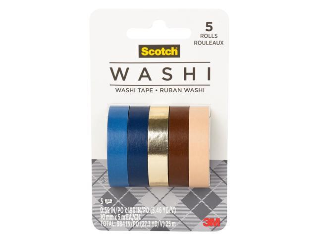 Click here for Scotch Washi Tape [5-Pack]: 5-pack (Earth Design) prices