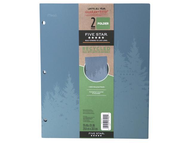 Click here for Five Star Recycled 2-Pocket Plastic Folder: 9 in.... prices