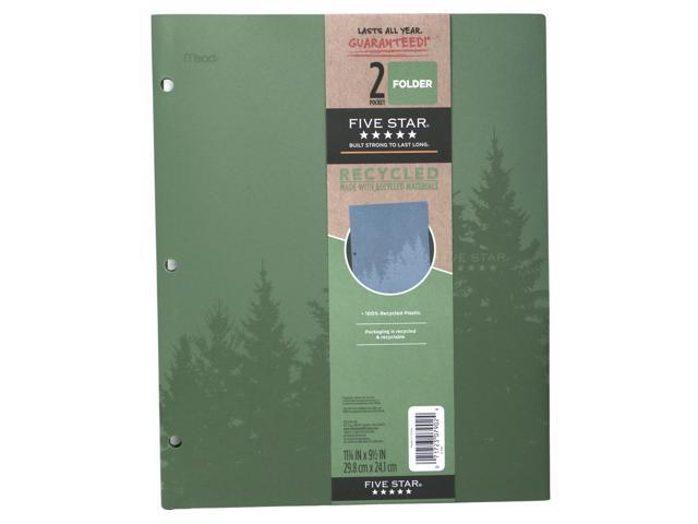 Click here for Five Star Recycled 2-Pocket Plastic Folder: 9 in.... prices