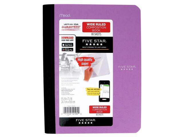 Click here for Five Star Composition Book [Wide Ruled]: 7-1/2 in.... prices