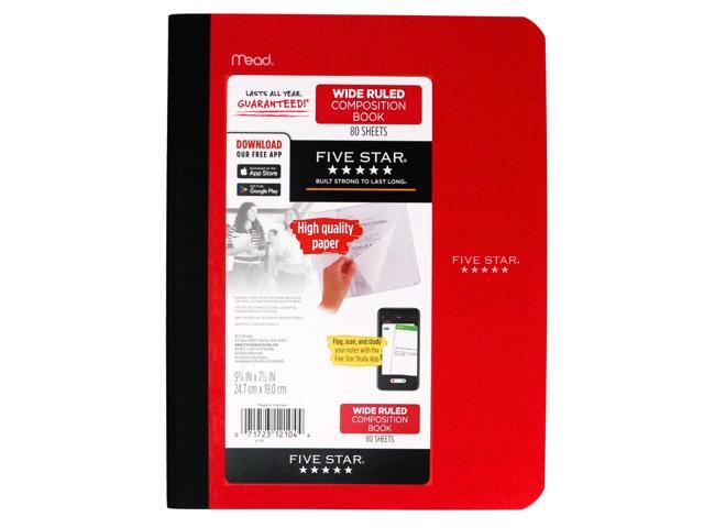 Click here for Five Star Composition Book [Wide Ruled]: 7-1/2 in.... prices