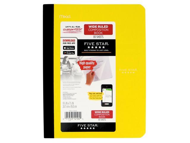Click here for Five Star Composition Book [Wide Ruled]: 7-1/2 in.... prices