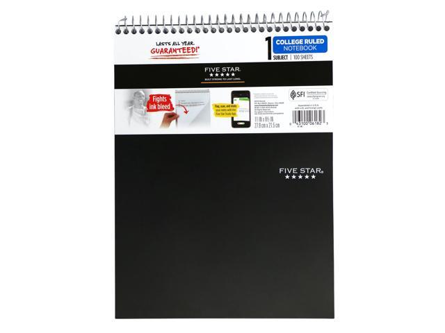 Click here for Five Star 1-Subject Spiral Top Bound Notepad [Coll... prices
