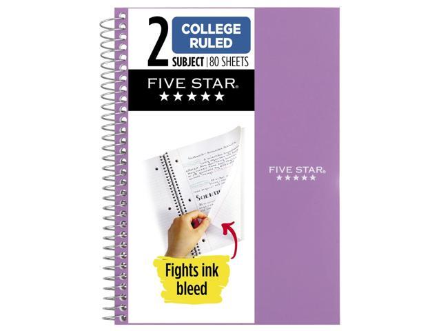 Click here for Five Star Small 2-Subject Spiral Notebook [College... prices