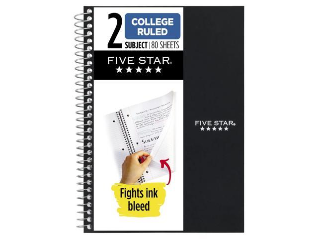 Click here for Five Star Small 2-Subject Spiral Notebook [College... prices