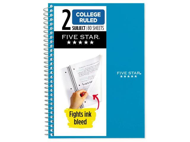 Click here for Five Star Small 2-Subject Spiral Notebook [College... prices