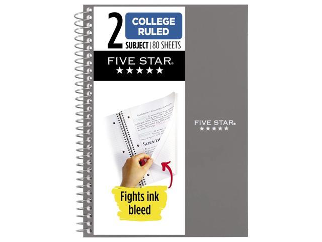 Click here for Five Star Small 2-Subject Spiral Notebook [College... prices
