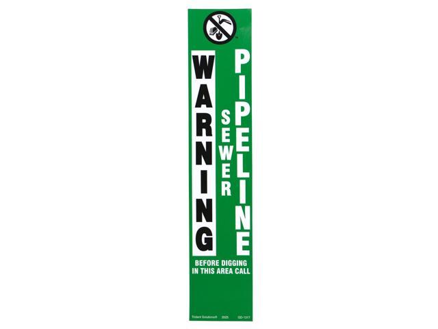 Click here for Rhino Marker Post Vinyl Warning Decal: decal-only... prices