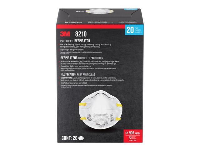 Click here for 3M Particulate Respirator 8210 [N95]: 20-pack (Whi... prices