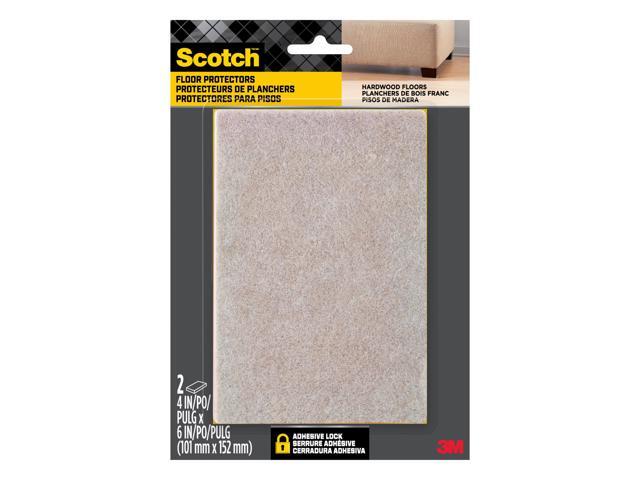 Click here for Scotch Rectangle Felt Pads: 4 in. x 6 in. / 2-pack... prices