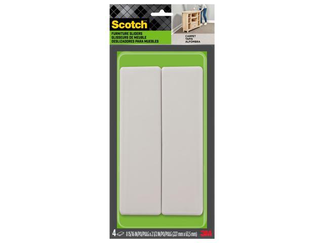 Click here for Scotch Rectangle Furniture Sliders: 9 in. x 2-1/2... prices