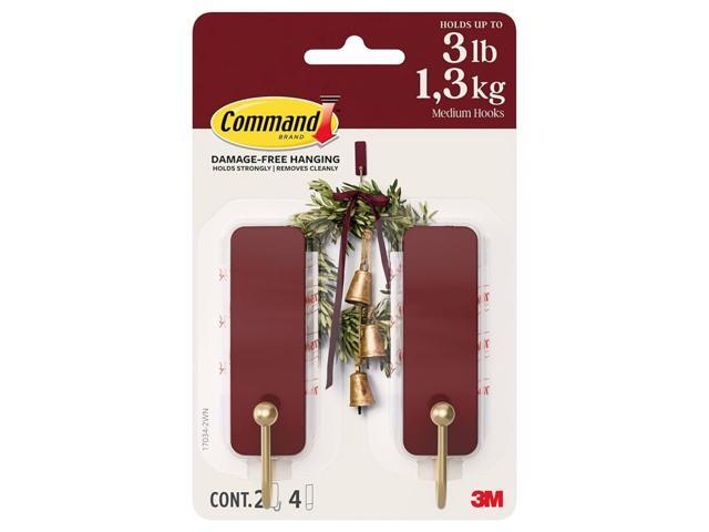 Click here for Command Medium Decorative Hooks [Removable]: 2-pac... prices