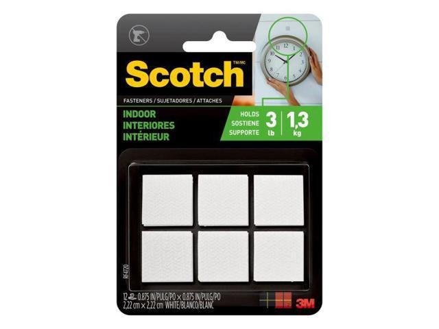 Click here for Scotch Indoor Fastener Squares: 7/8 in. width (Whi... prices
