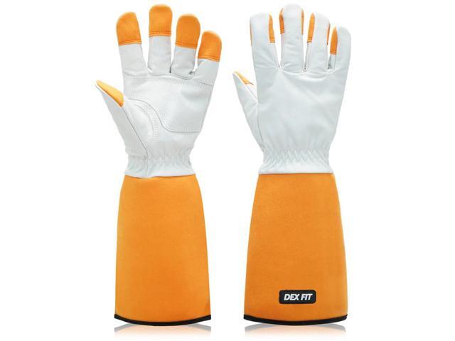 Click here for Muveen Thorn-Proof Leather Gardening Gloves [DEX F... prices