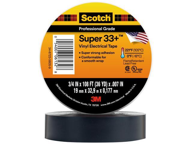 Click here for Scotch Super 33+ Vinyl Electrical Tape: 3/4 in. x... prices