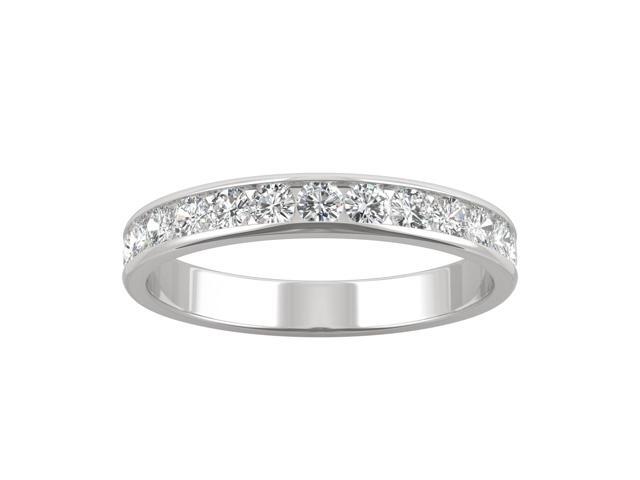 Click here for 14K White Gold Moissanite by Charles & Colvard 2.2... prices