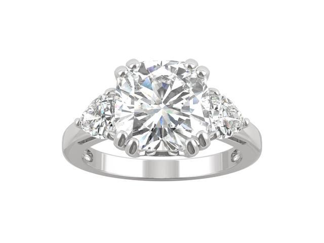 Click here for 14K White Gold Moissanite by Charles & Colvard 9.5... prices