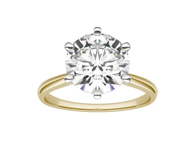 Click here for 14K Yellow Gold Moissanite by Charles & Colvard 9.... prices