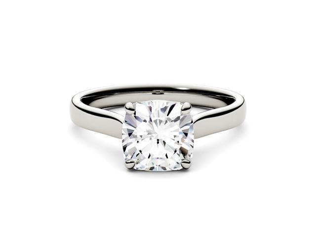Click here for 14K White Gold Moissanite by Charles & Colvard 7.5... prices