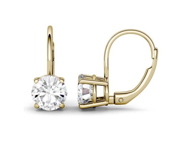 Click here for 14K Yellow Gold Moissanite by Charles & Colvard 6.... prices