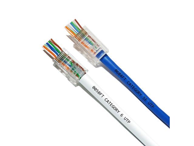 Click here for 100 Pcs RJ45 Network Modular Plug 8P8C CAT5e Cable... prices