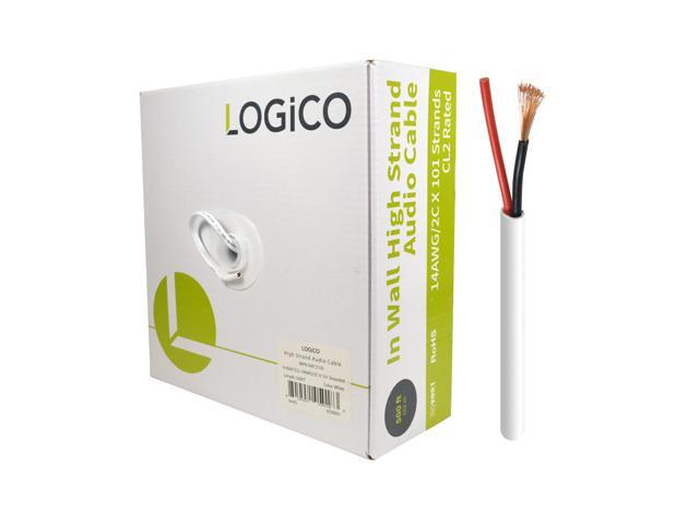 Click here for 500ft Speaker Wire 14AWG 2 Conductor 14/2 CL2 In-W... prices