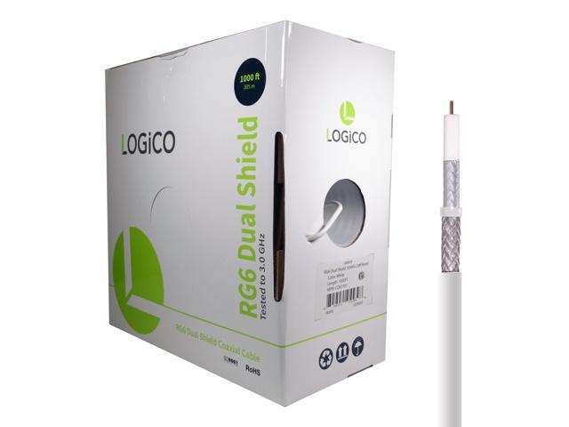 Click here for RG6 Coaxial Cable CCS 18AWG Dual Shield Coax 1000f... prices