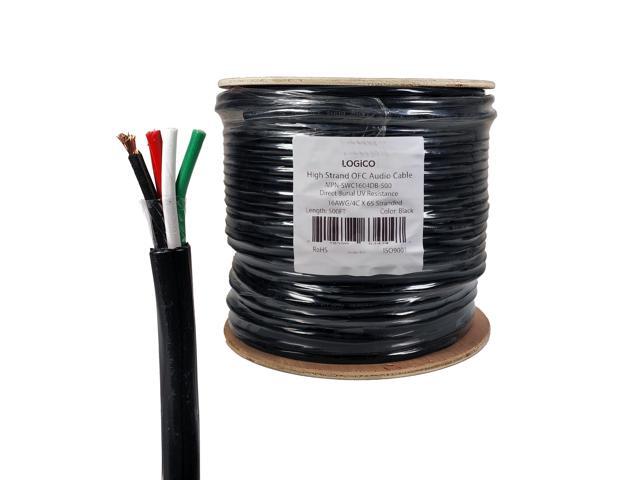 Click here for 500ft Speaker Wire 16AWG 4 Conductor 16/4 Direct B... prices