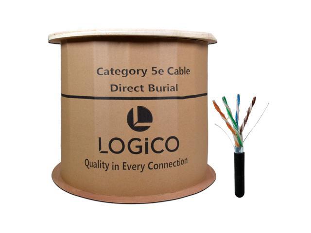 Click here for Cat5e Shielded Gel Filled Network Cable 1000FT Bla... prices