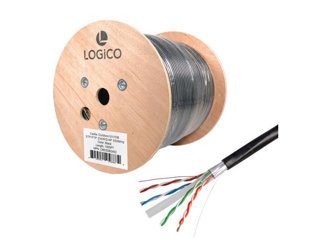 Click here for Cat6 Shielded Cable 1000ft STP/FTP Ethernet Direct... prices