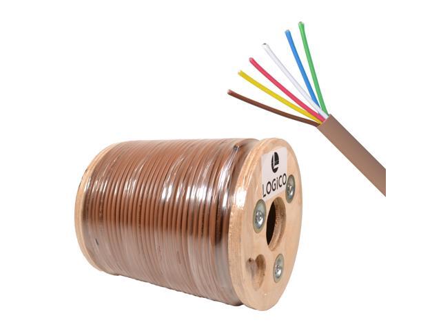 Click here for 18/6 Thermostat Wire HVAC Bare Copper Cable CMR/Ri... prices