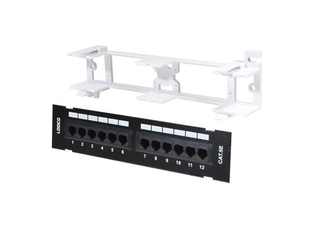 Click here for Cat5e UTP 12 Port Network mini Patch Panel 110 wit... prices