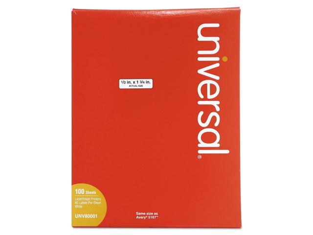 Click here for Laser Printer Permanent Labels  1/2 X 1 3/4  White... prices