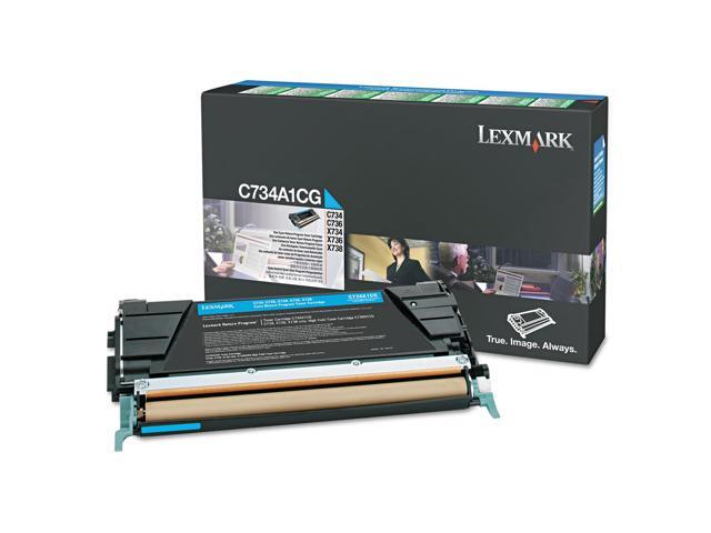 Click here for Cyan High Yield Toner Cartridge for Lexmark C748H1... prices