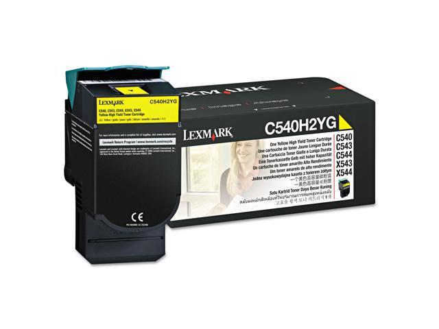 Click here for C540h2yg High-Yield Toner  2000 Page-Yield  Yellow prices