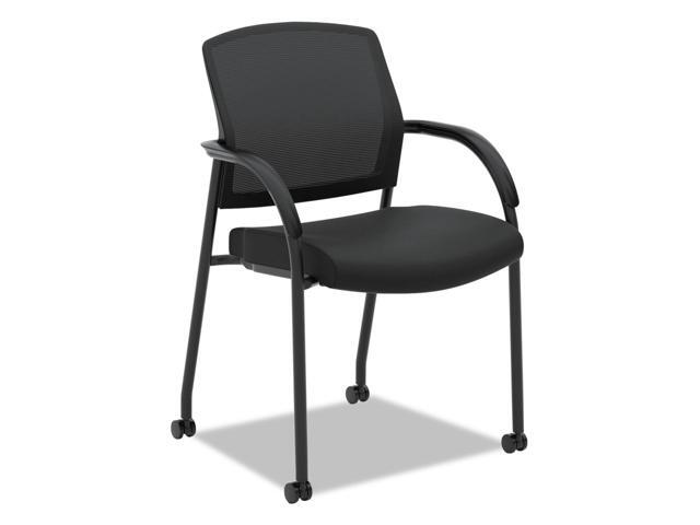 Click here for HON Lota Series Mesh Guest Side Chair Black Fabric... prices