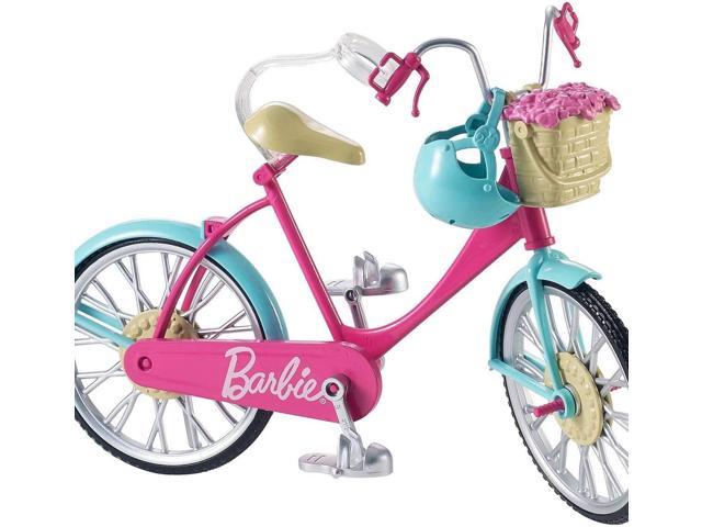 Click here for Barbie Bicycle Basket Flowers Helmet Working Petal... prices