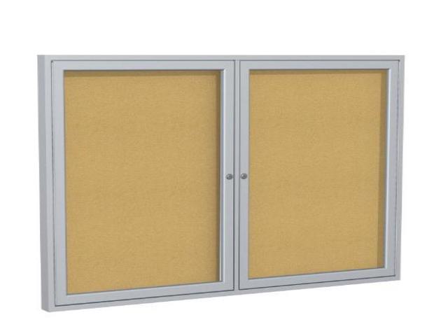 Click here for GHENT PA23648K Enclosed Cork Bulletin Board 36x48... prices