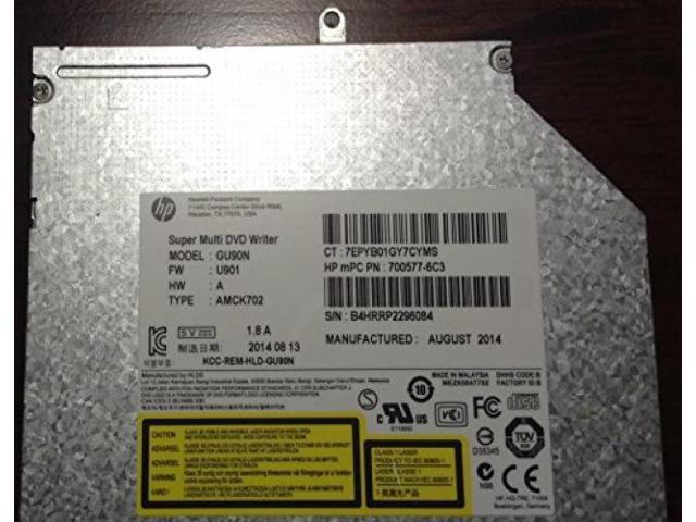 Click here for HP 8x SMD Sata NO-Bezel SN-208 DVD-RW 657959-001 prices