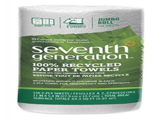 Click here for Seventh Generation 100 Recycled Paper Towel Rolls... prices