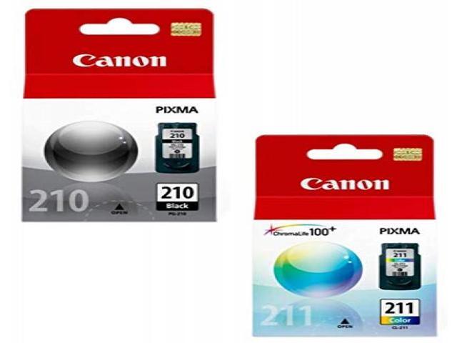 Click here for Canon PG-210 Black  CL-211 Color Ink Cartridge Set... prices