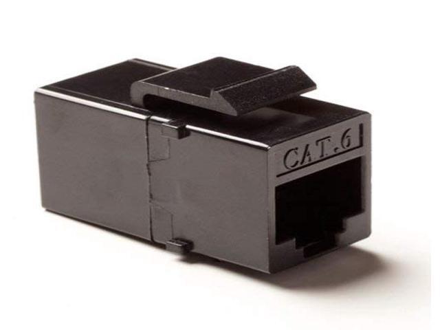 Click here for CAT6 RJ45 Inline Keystone Coupler  Black prices