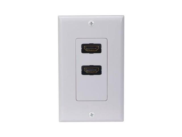 Click here for AUDIOVOX HDMI Dual Wall Plate DH201R prices