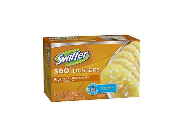 Swiffer 360 Dusters Refill Dust Lock Fiber Yellow 6/Box 21620BX