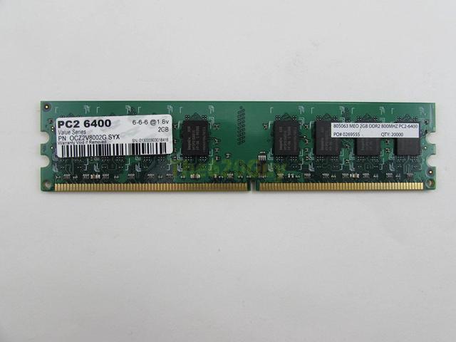 Click here for OCZ Technology Value 2GB DDR2 SDRAM Memory Module prices