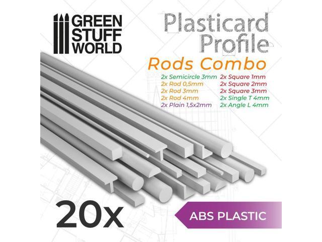 Click here for Green Stuff World ABS Plasticard - Profile - 20x R... prices