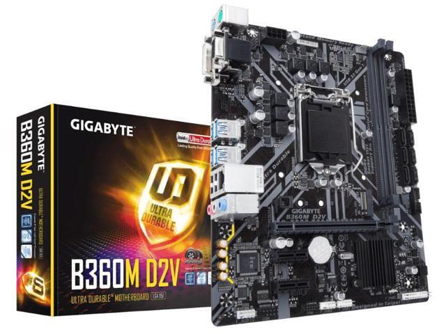 Click here for Gigabyte Intel B360M D2V Socket LGA 1151 DDR4 Micr... prices