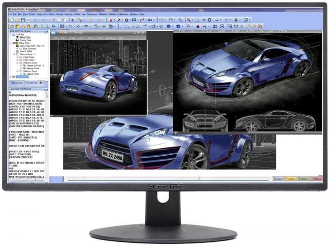 20 1600 x 900 75Hz LED Monitor 2X HDMI VGA Built-in Speakers  sRGB 99 Machine Black (E209W-16003RT Series)