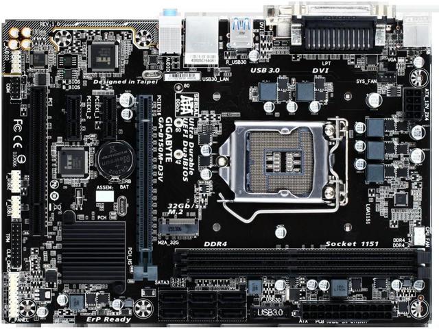 Click here for B150M D3V Desktop GA-B150M-D3V DDR4 Motherboard B1... prices