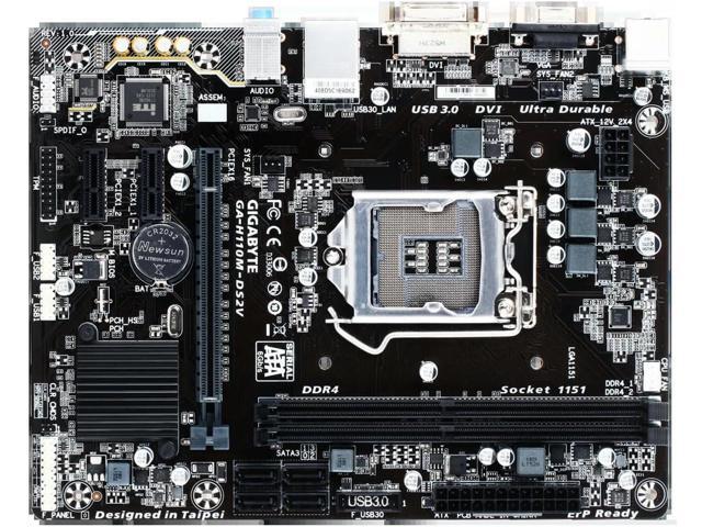 Click here for GA-H110M-DS2V Motherboard H110M-DS2V Socket LGA 11... prices